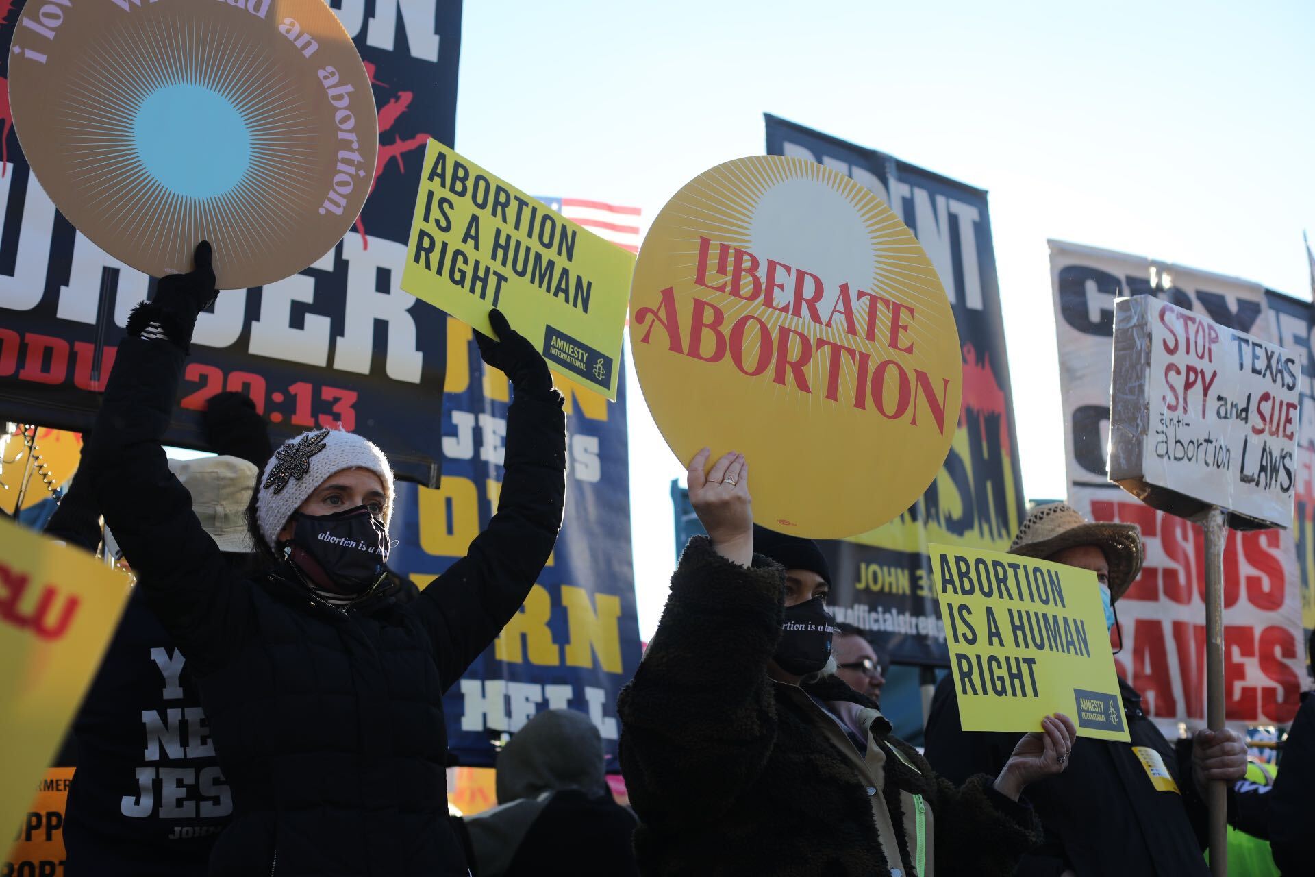 Stop the roll back on abortion rights in the USA. - Amnesty International
